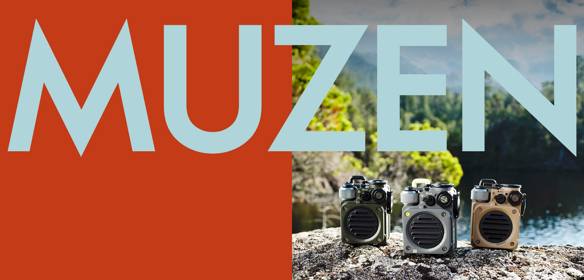 Retro Portable Radio Mini Bluetooth Speaker | MUZEN Audio