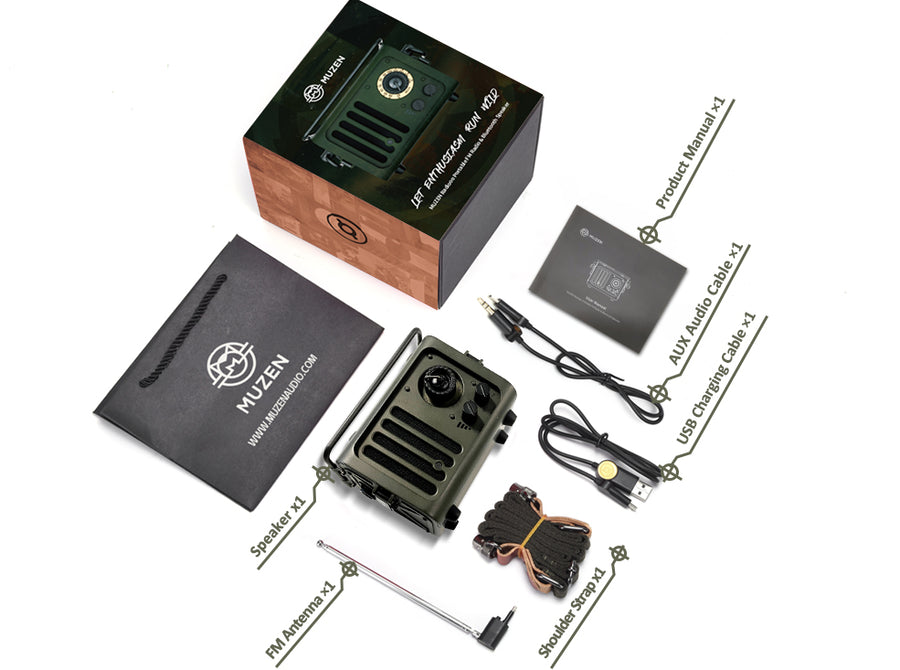 Wild Jeep Outdoor Personalized Portable FM Radio Bluetooth Speaker ...