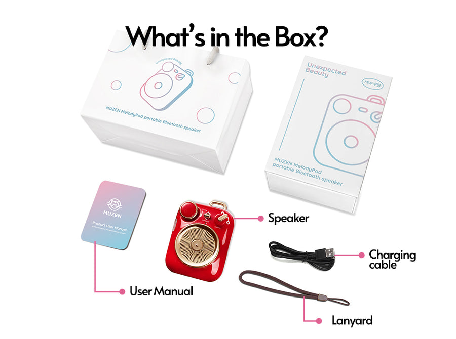 MUZEN MelodyPod Portable Speaker | Muzen Audio